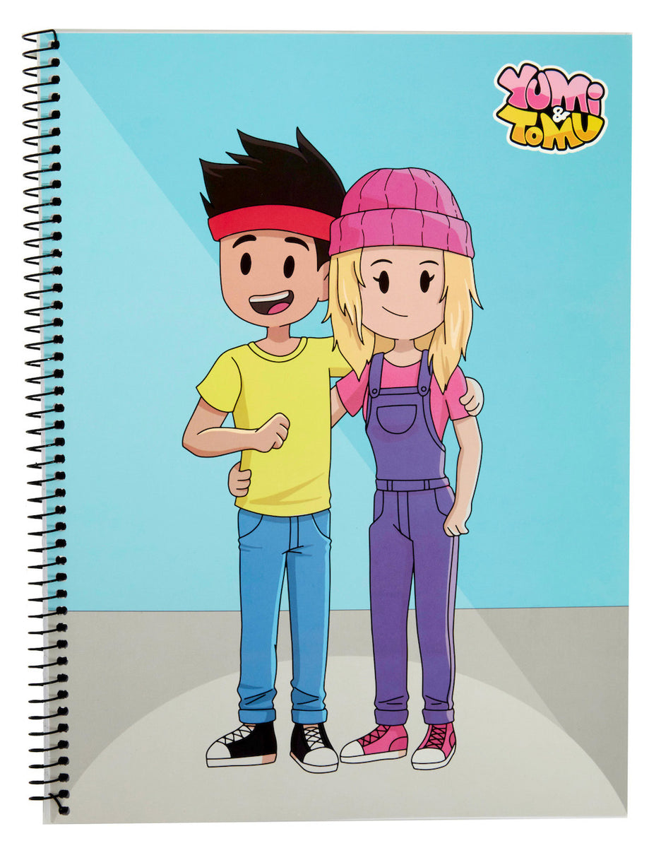 Yumi & Tomu Kollegieblock A4 – Pandai.se